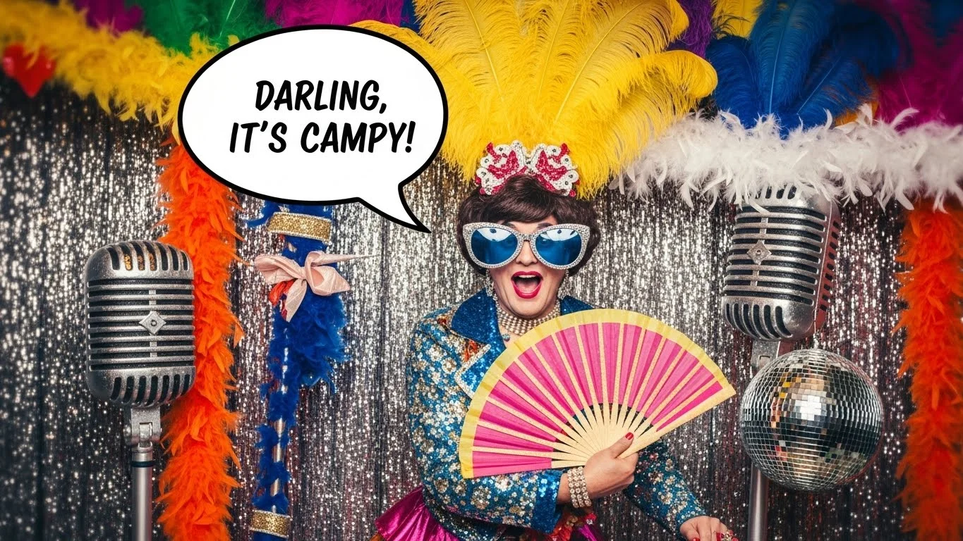 Campy Meaning Explained with Flirty Humor, Bold Jokes, and Fun Vibes in ...